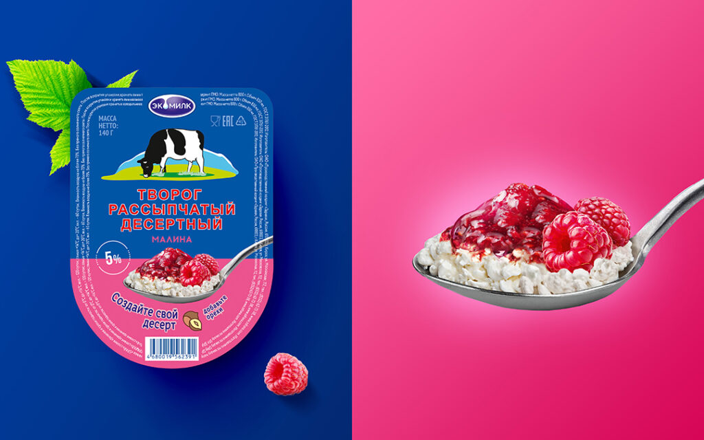 Ecomilk cottage cheese – 6 bright flavors! – Packaging Of The World