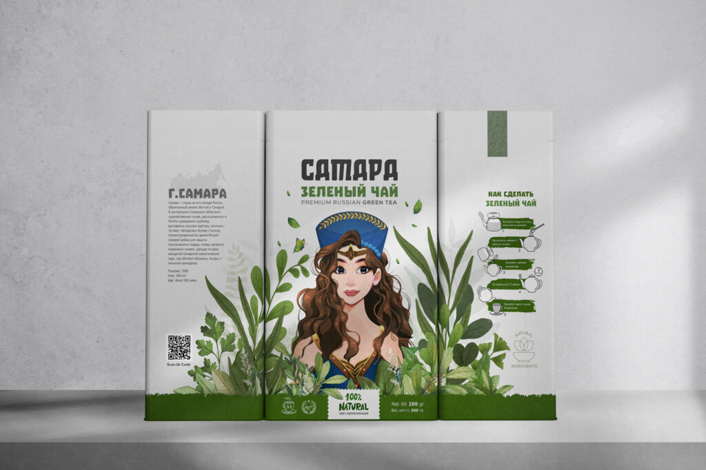 Camapa Russian Herbal Tea – Packaging Of The World