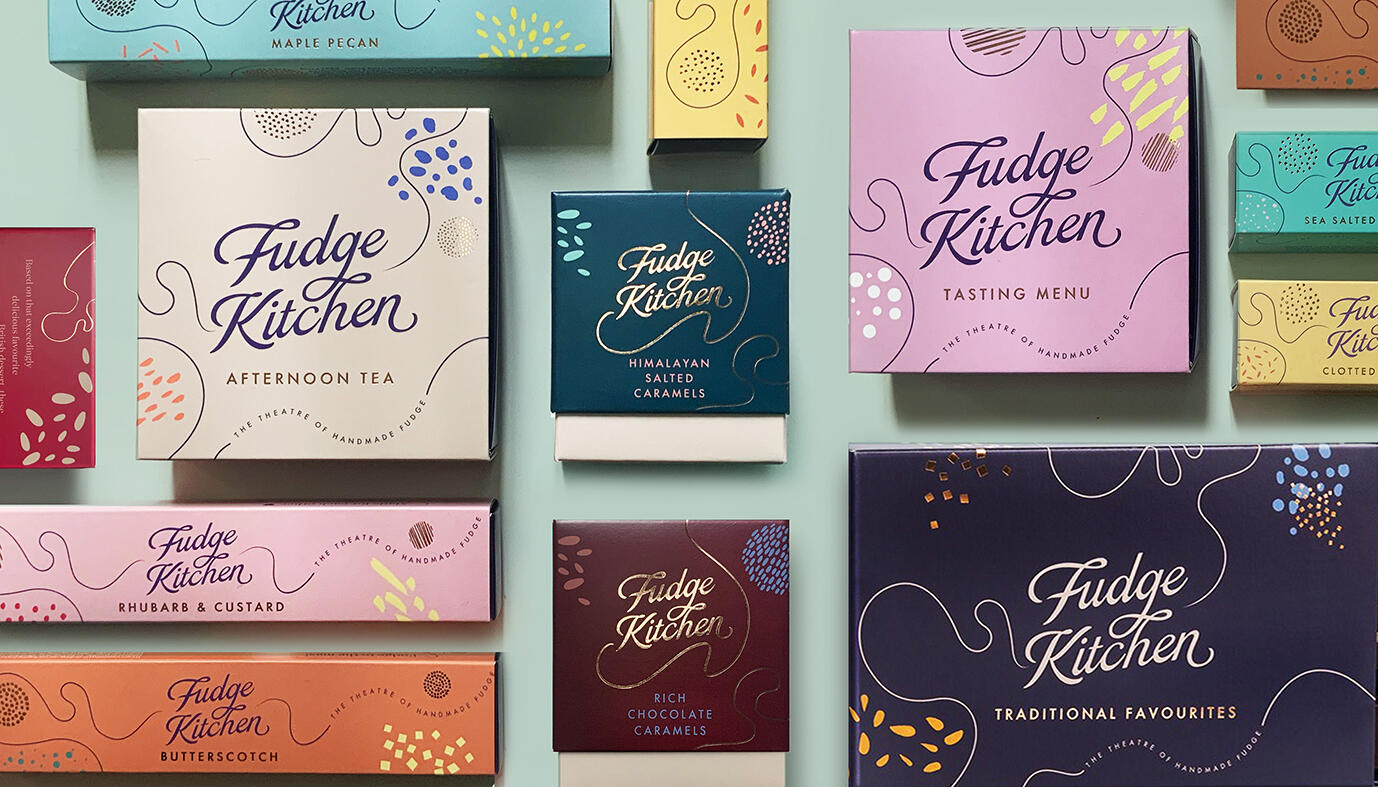 The theatre of handmade fudge – Packaging Of The World