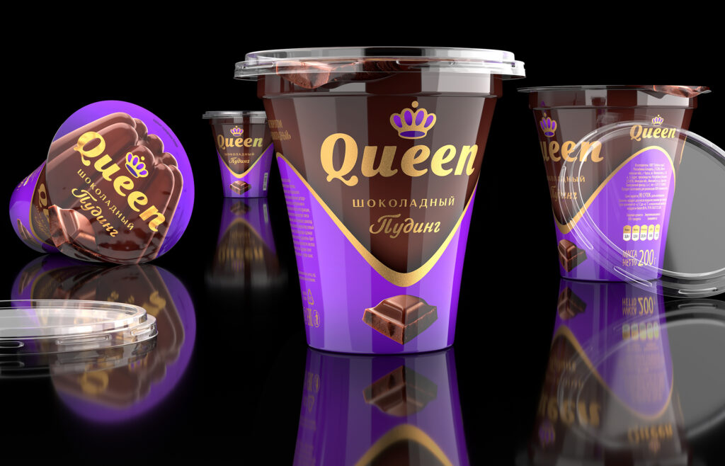 QUEEN — PUDDING – Packaging Of The World