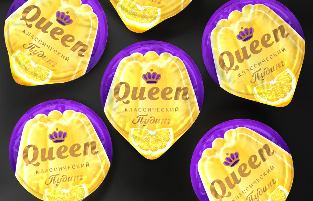 QUEEN — PUDDING – Packaging Of The World