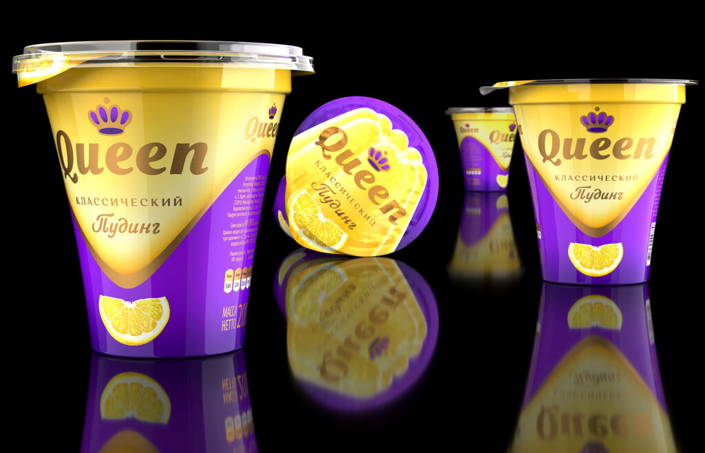 QUEEN — PUDDING – Packaging Of The World