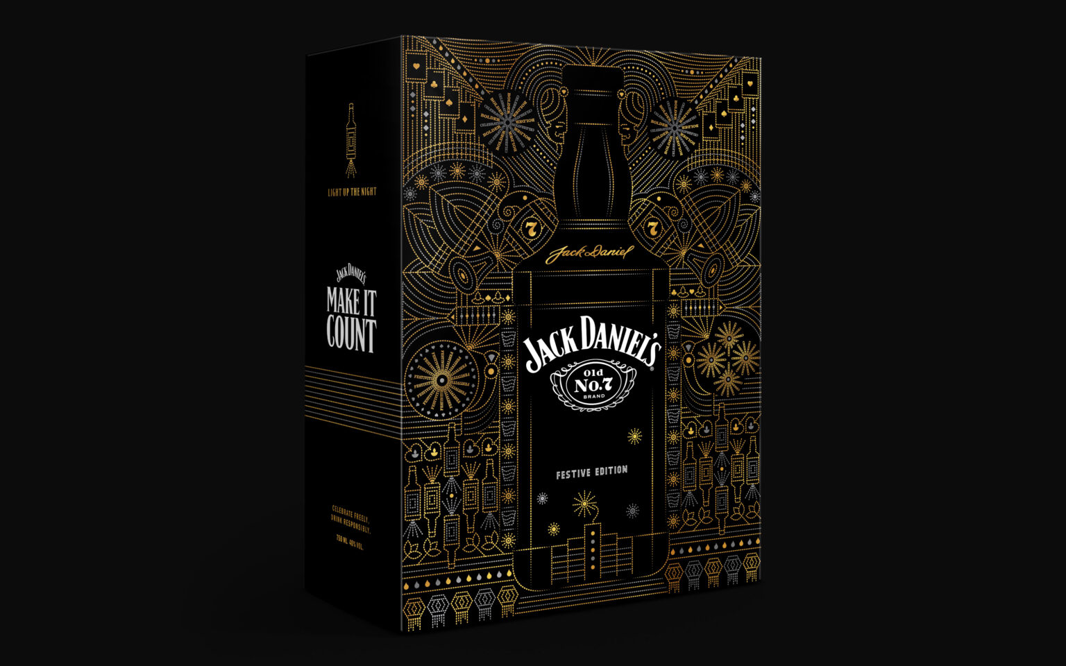 jack daniel’s festive pack – Packaging Of The World