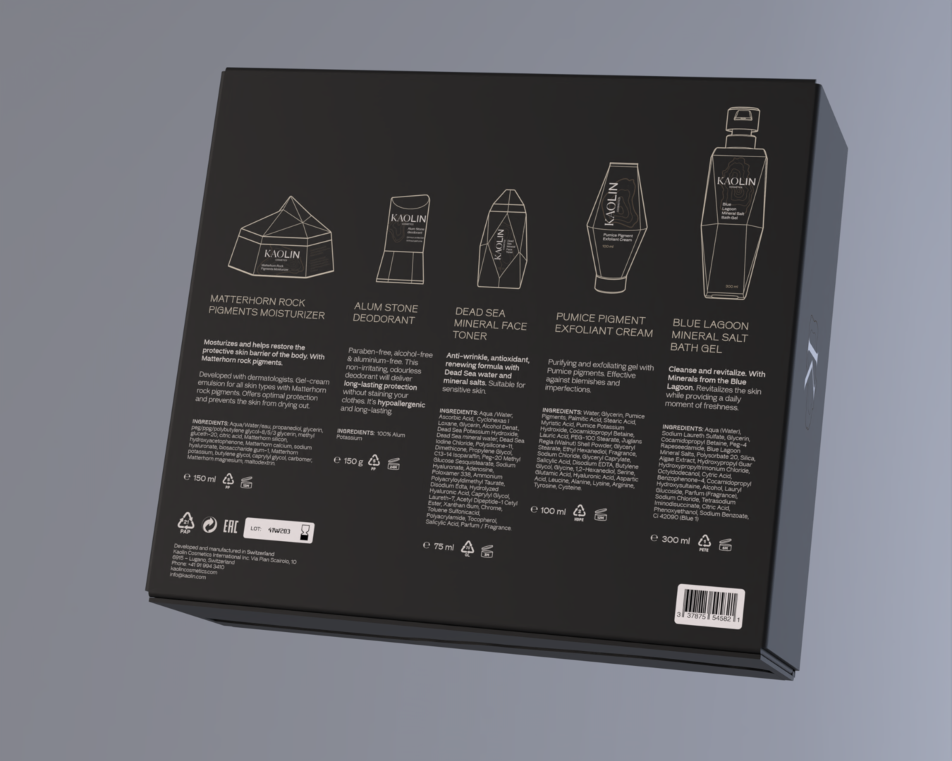 Render Pack 7 Packaging Of The World