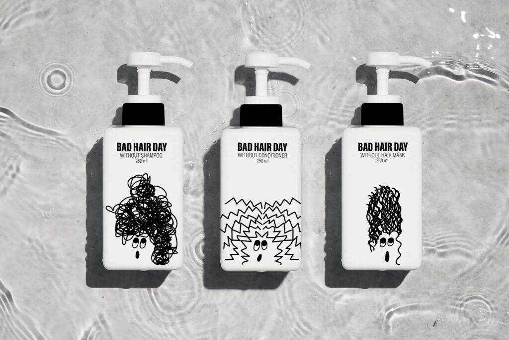 Care product “BAD HAIR DAY” – Packaging Of The World