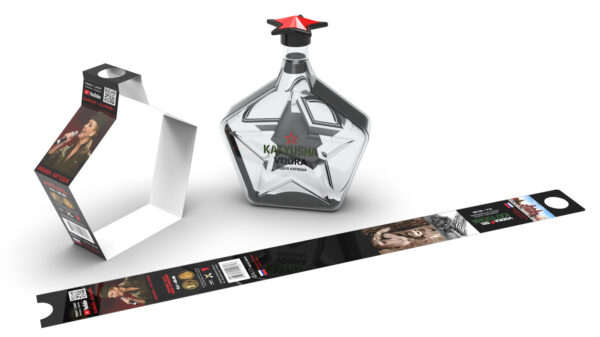Katyusha Vodka Star – 75cl – Packaging Of The World