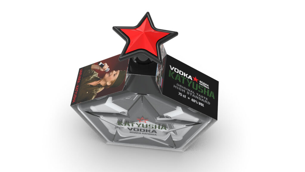 Katyusha Vodka Star – 75cl – Packaging Of The World