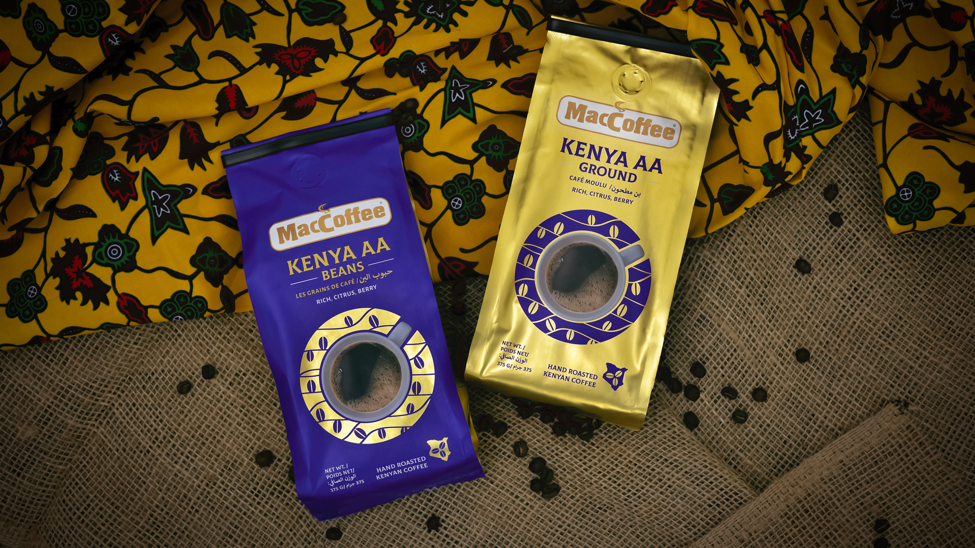 MacCoffee Kenya Coffee – Packaging Of The World