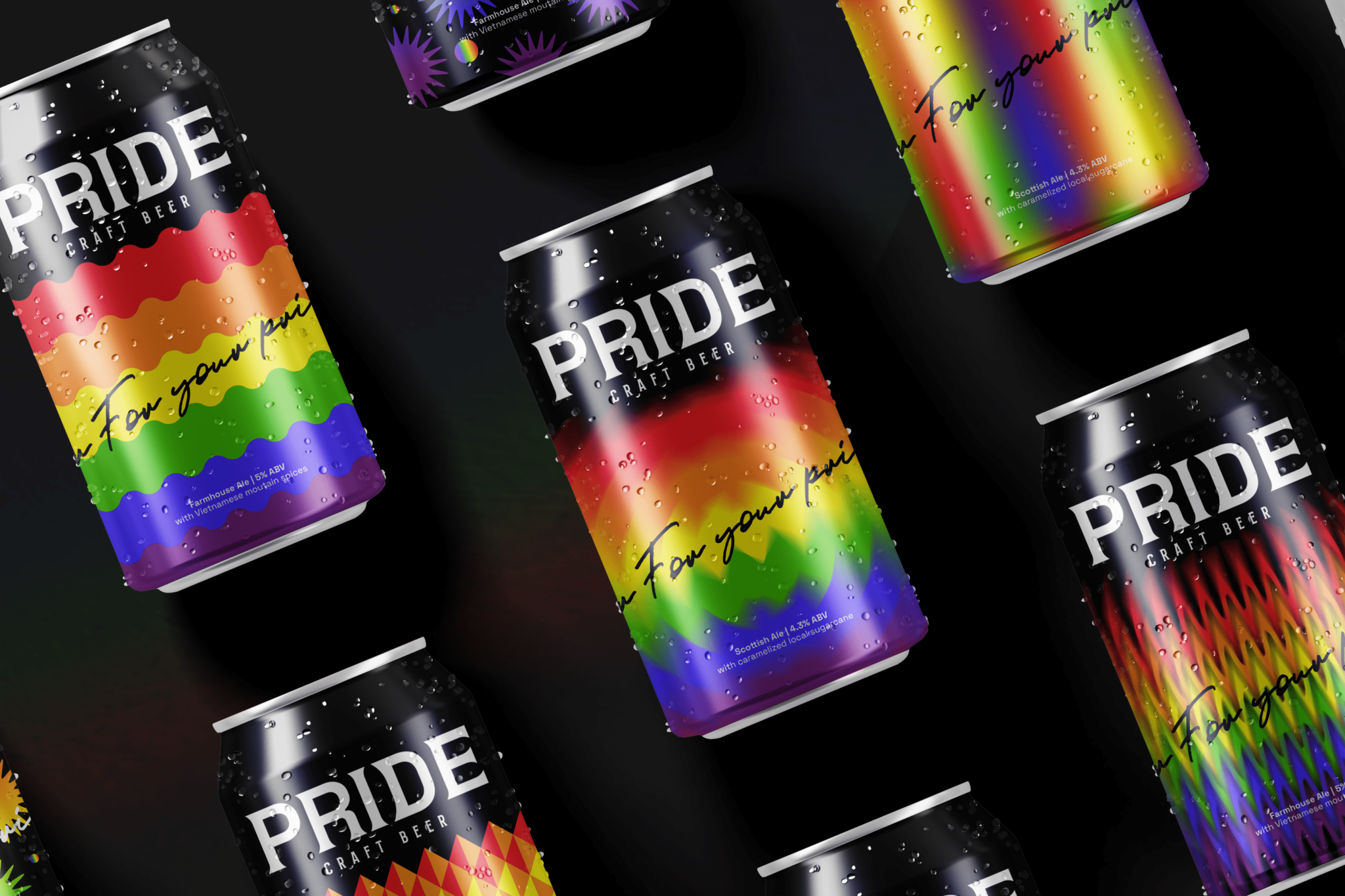 PRIDE CRAFT BEER – Packaging Of The World