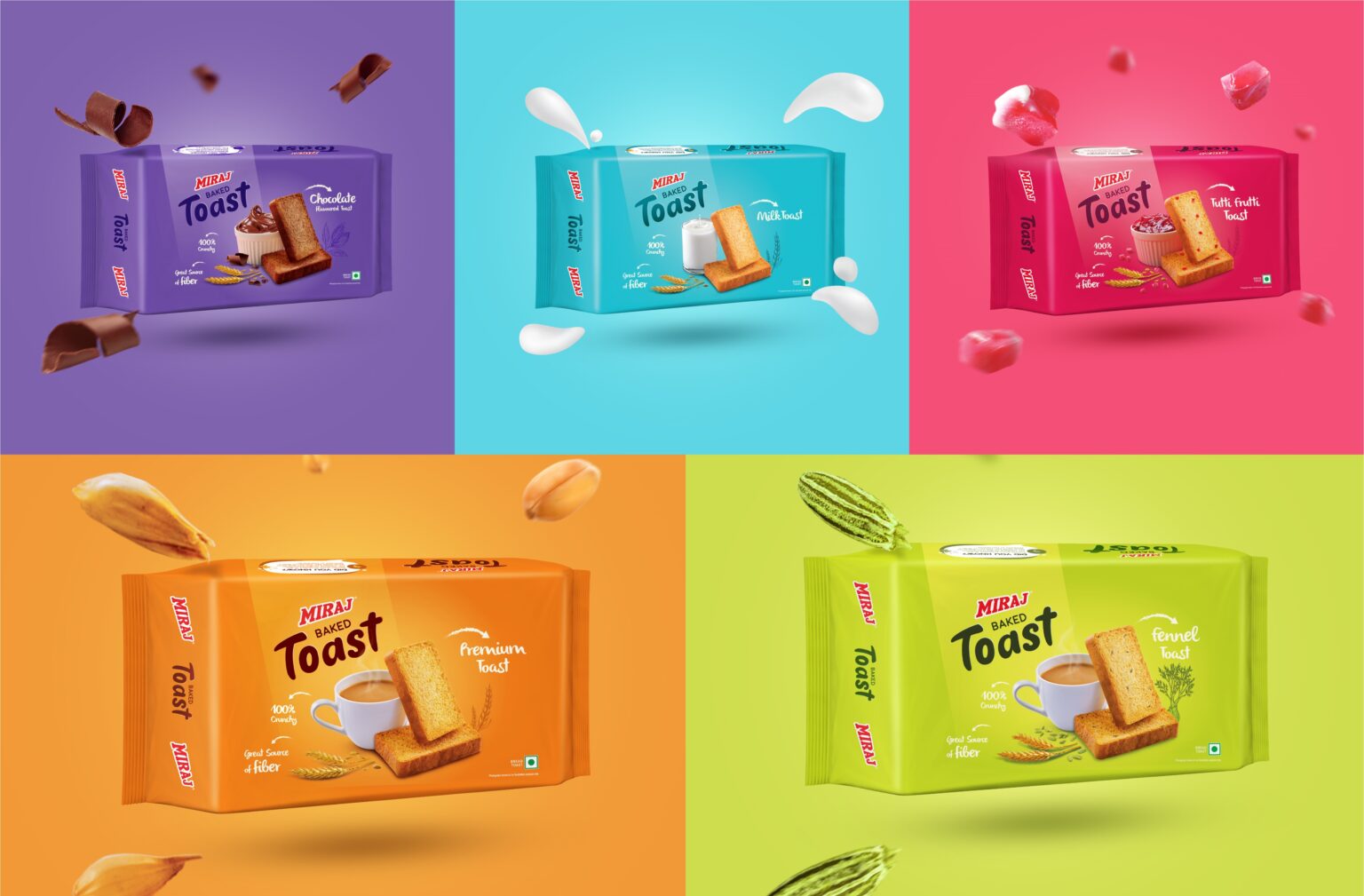 MIRAJ TEA TOAST – Packaging Of The World