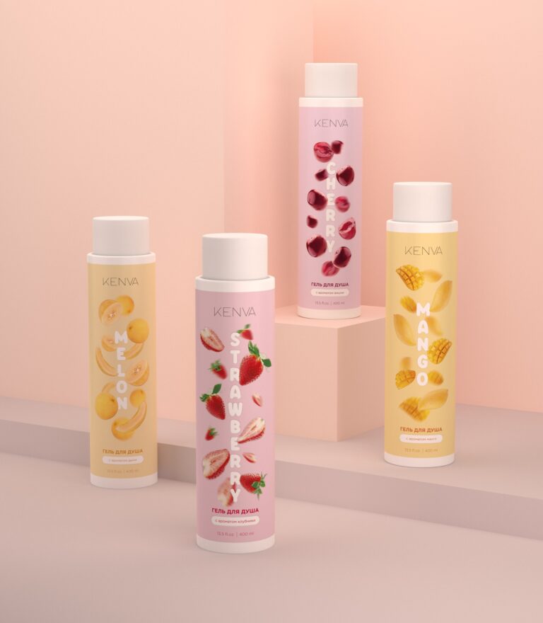 KENVA brand shower gel – Packaging Of The World