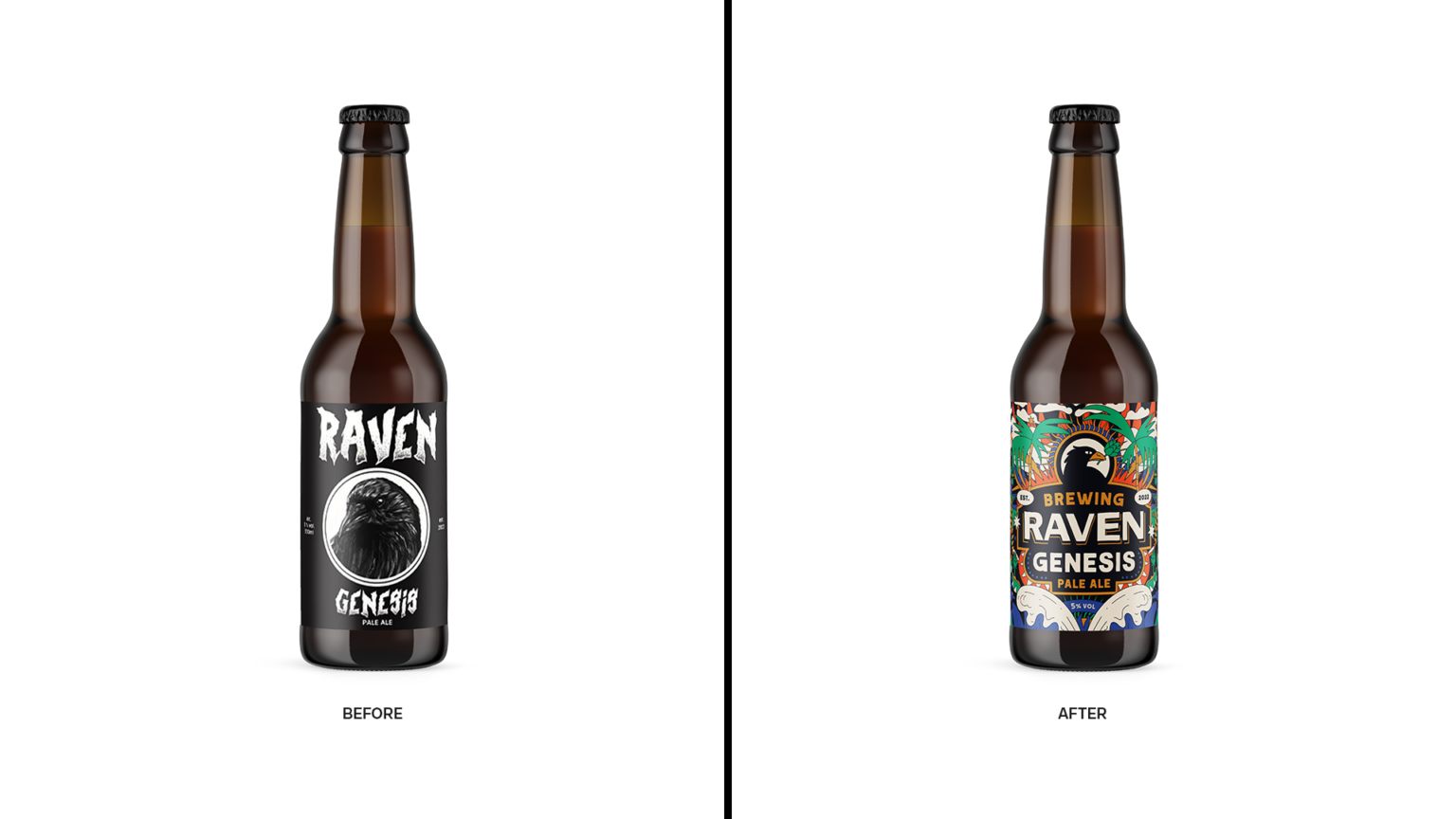 Raven Brewing Redesign – Packaging Of The World