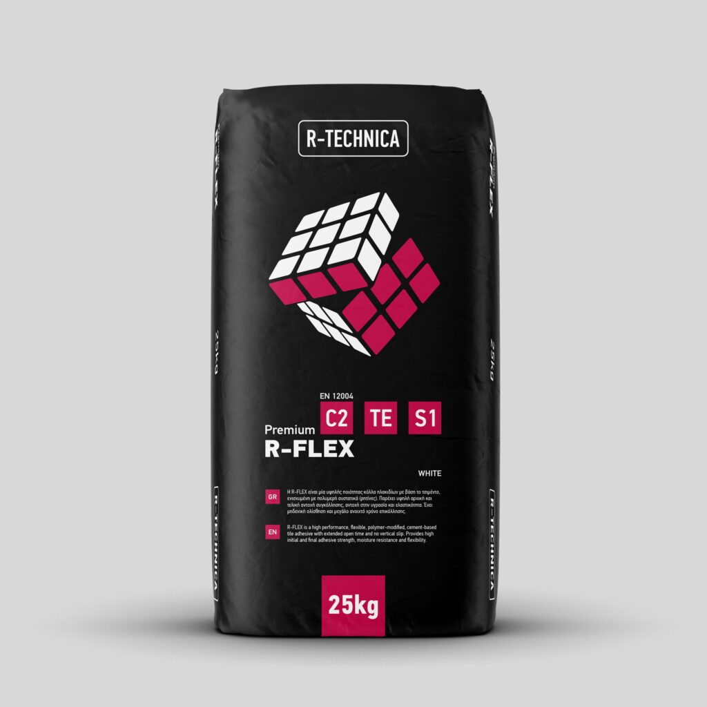 R-FLEX Tile Adhesive – Packaging Of The World