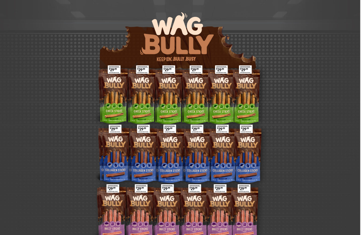 WAG Bully sticks – Packaging Of The World