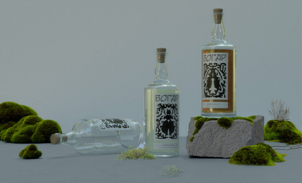 Bogar Moonshine – Packaging Of The World