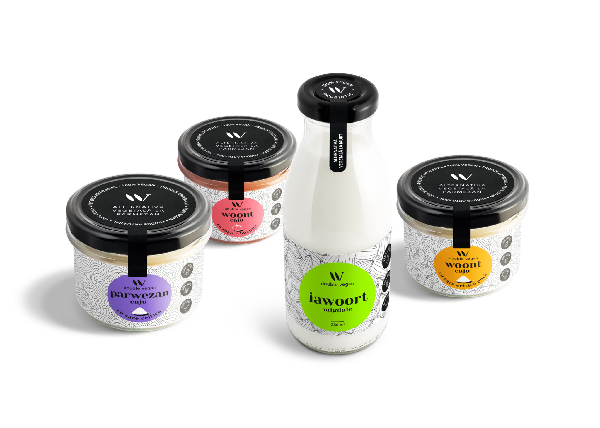 Double Vegan label design – Packaging Of The World