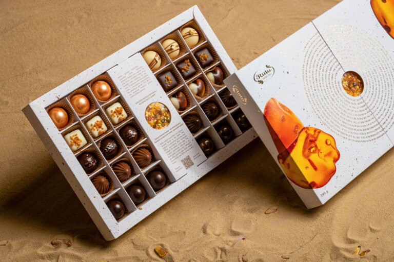 RŪTA. Chocolate Collection Amber Road – Packaging Of The World