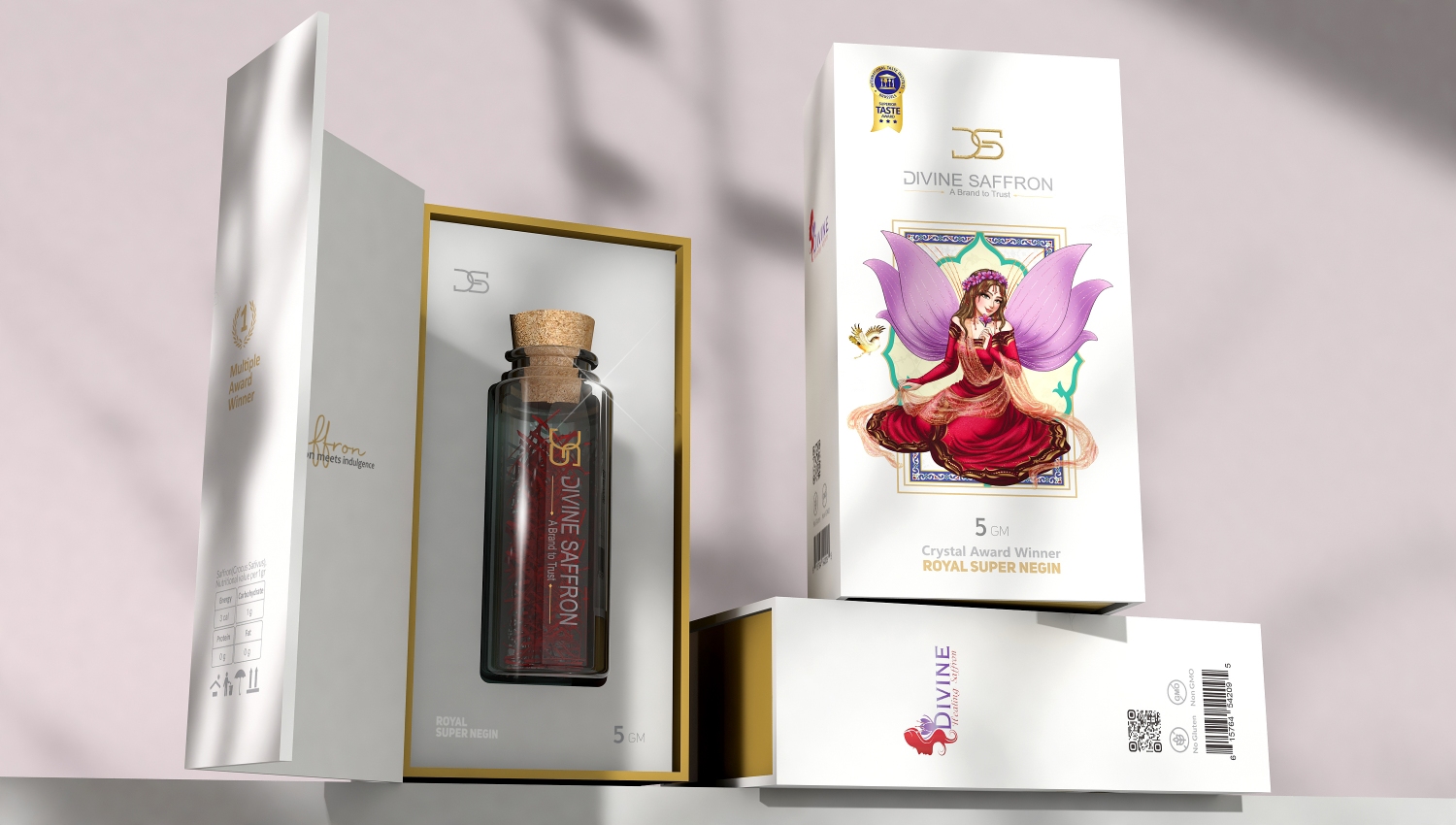 Divine Saffron Gift Packaging – Packaging Of The World