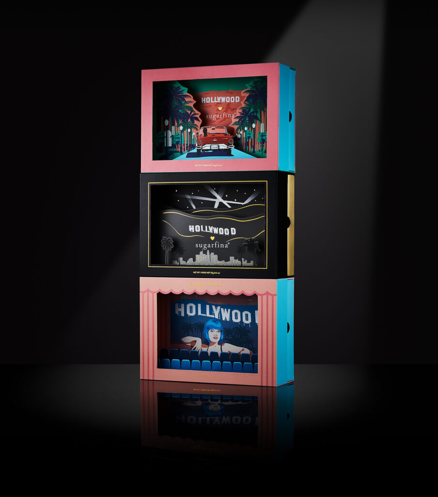Sugarfina Limited Edition (Hollywood) Tasting Collection – Packaging Of ...