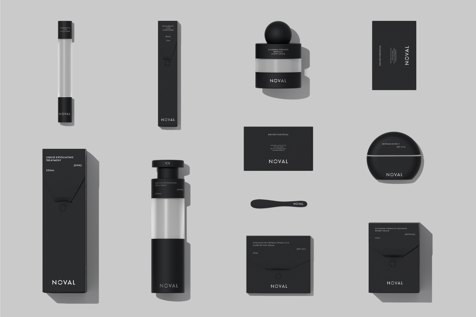 Brand Design | NOVAL Skincare Series | by 1ST – Packaging Of The World