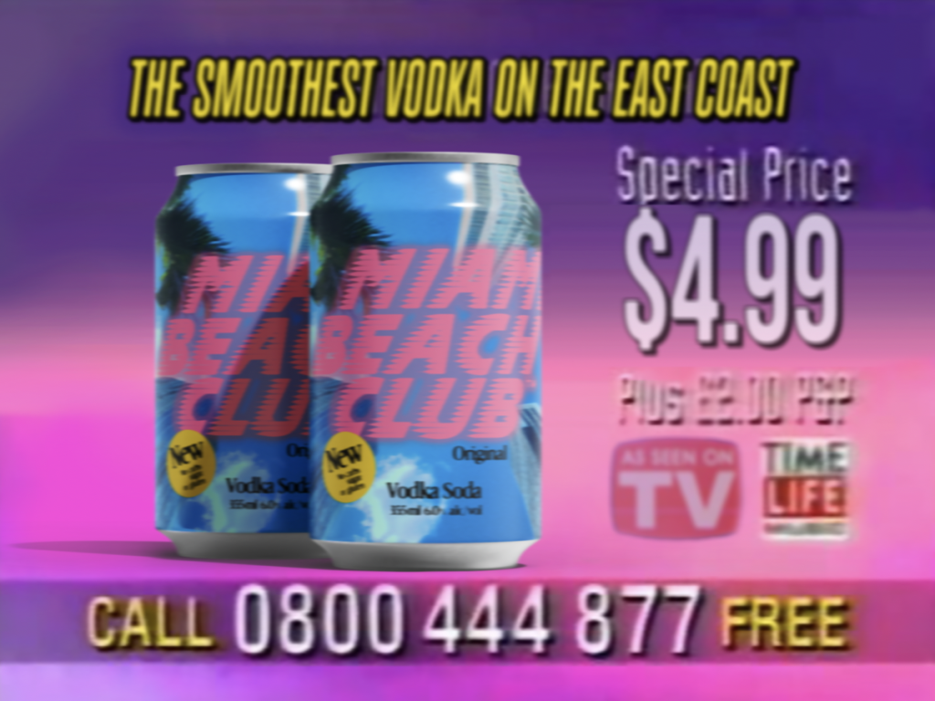 Miami Beach Club Vodka – Packaging Of The World