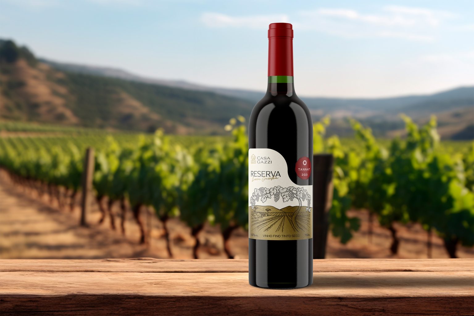 Casa Gazzi Wine Label – Packaging Of The World
