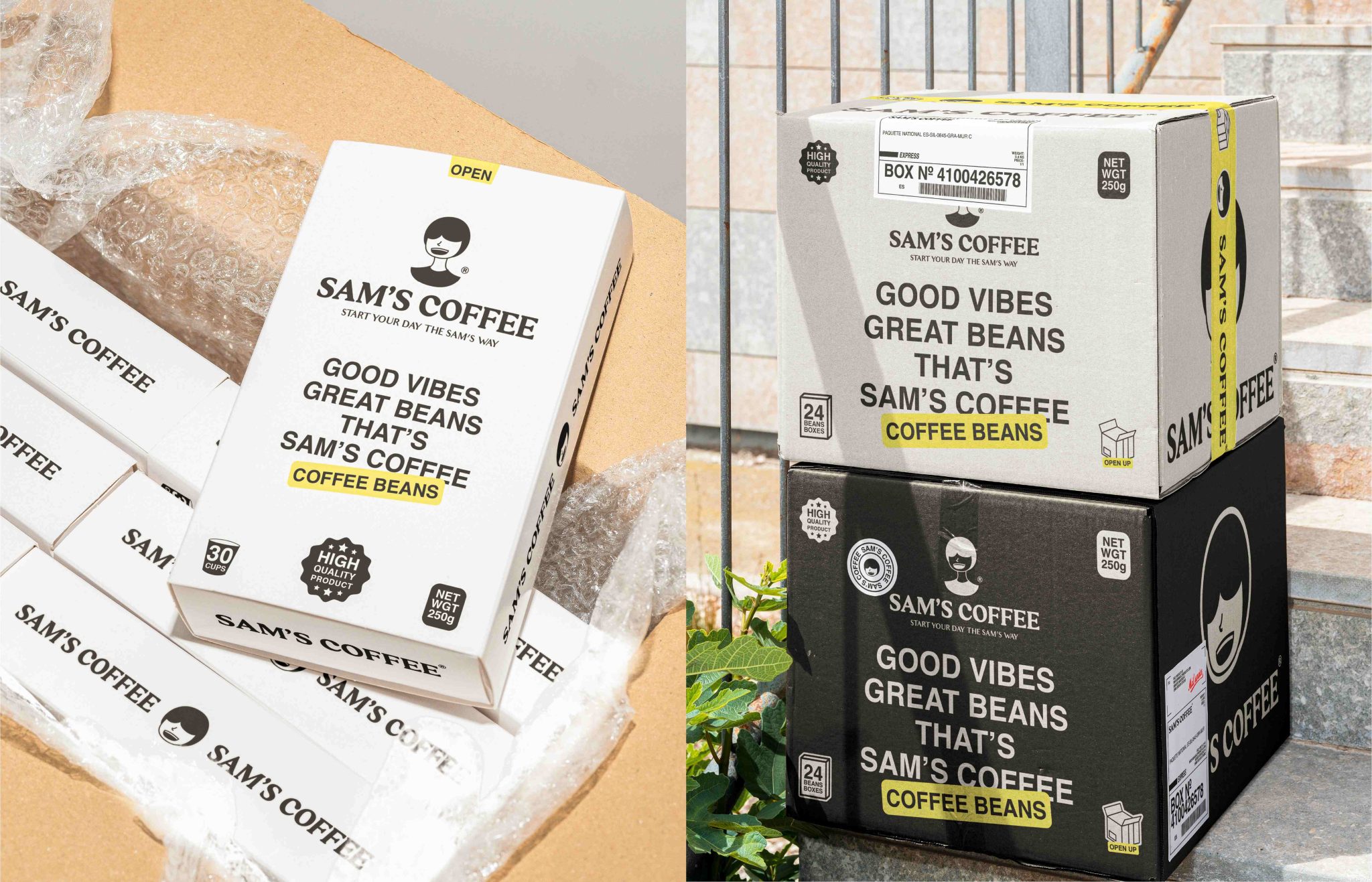 SAM’S COFFEE – Packaging Of The World