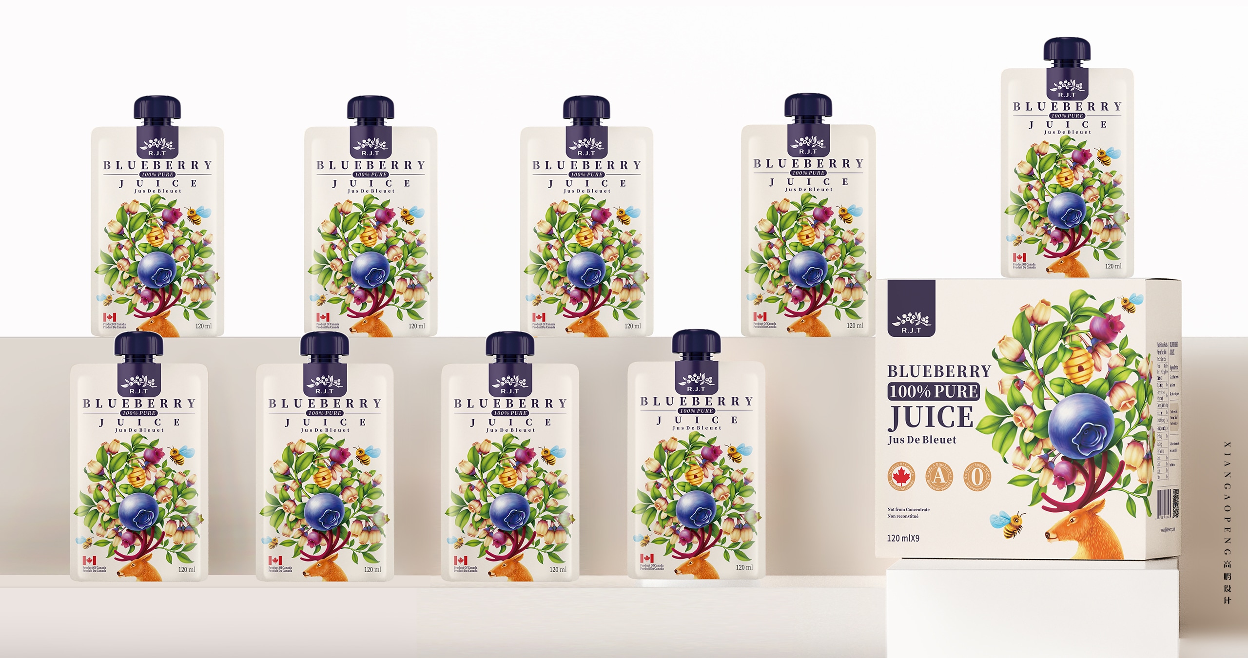 Blueberry Juice Beverage – Packaging Of The World