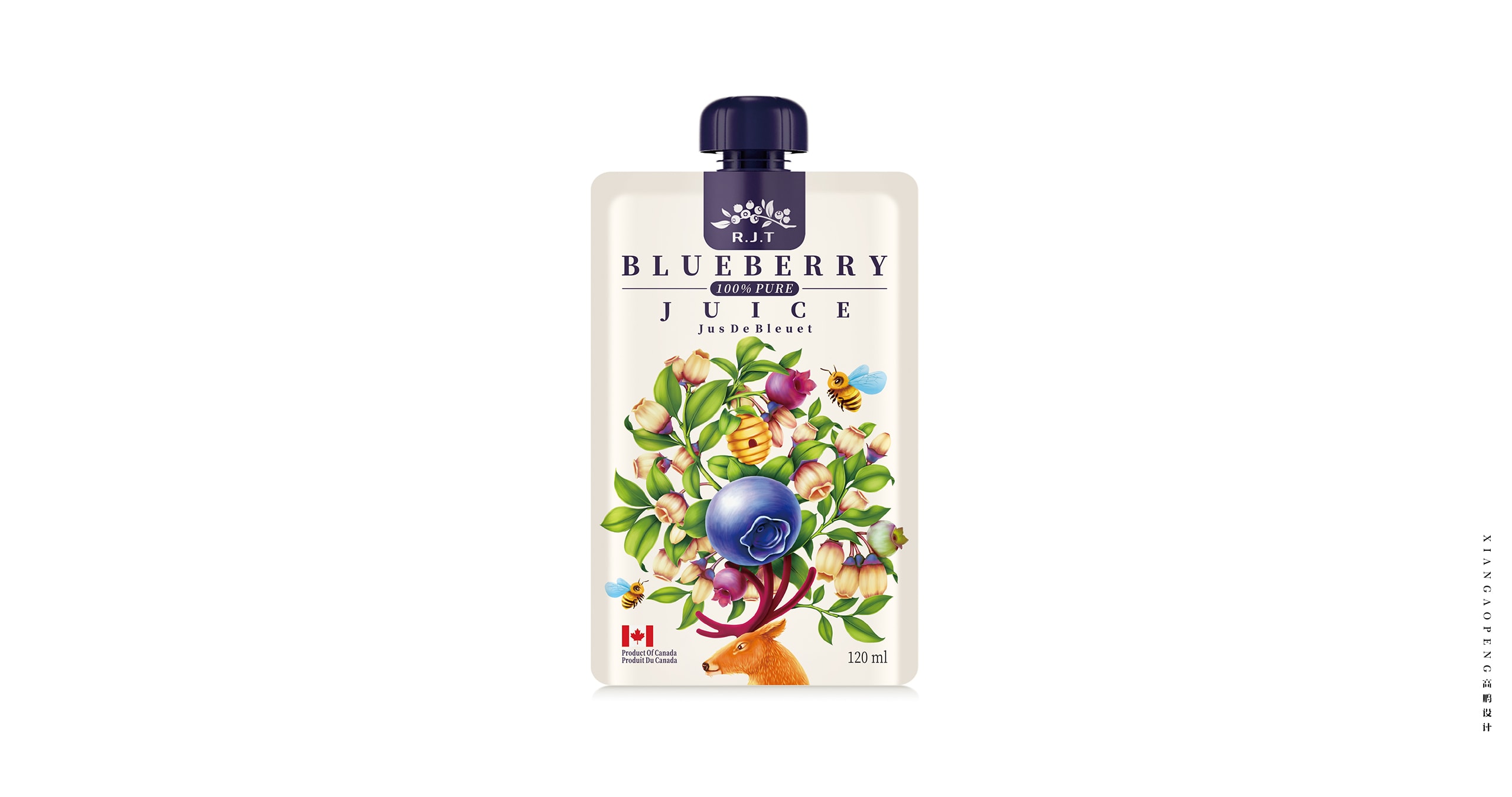 Blueberry Juice Beverage – Packaging Of The World