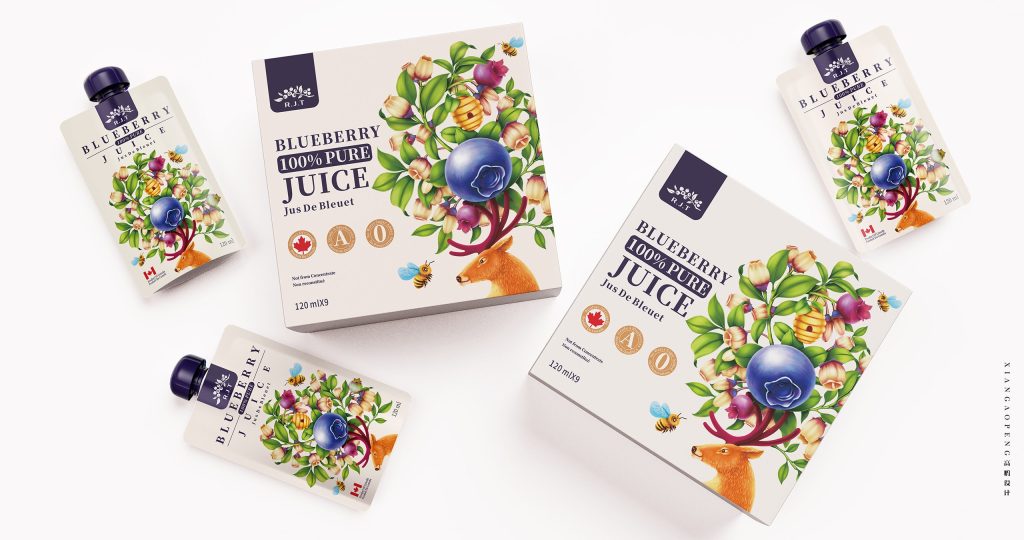 Blueberry Juice Beverage – Packaging Of The World