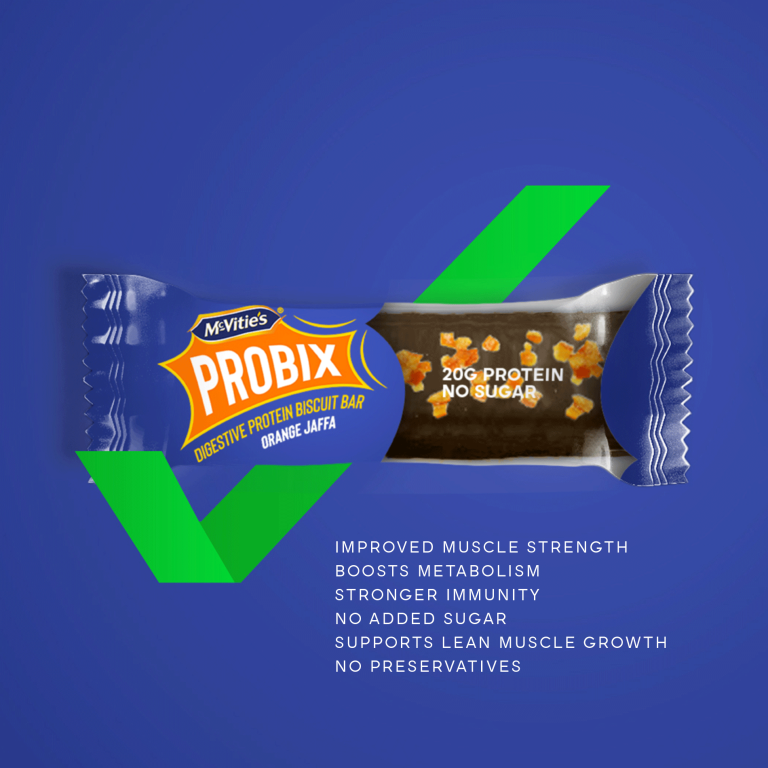 McVitie’s Probix – Digestive Protein Snack Bar – Packaging Of The World