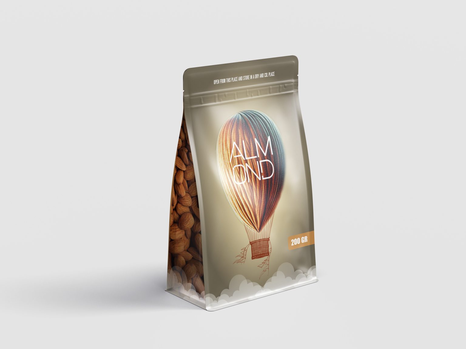 Almond Packaging Design – Packaging Of The World