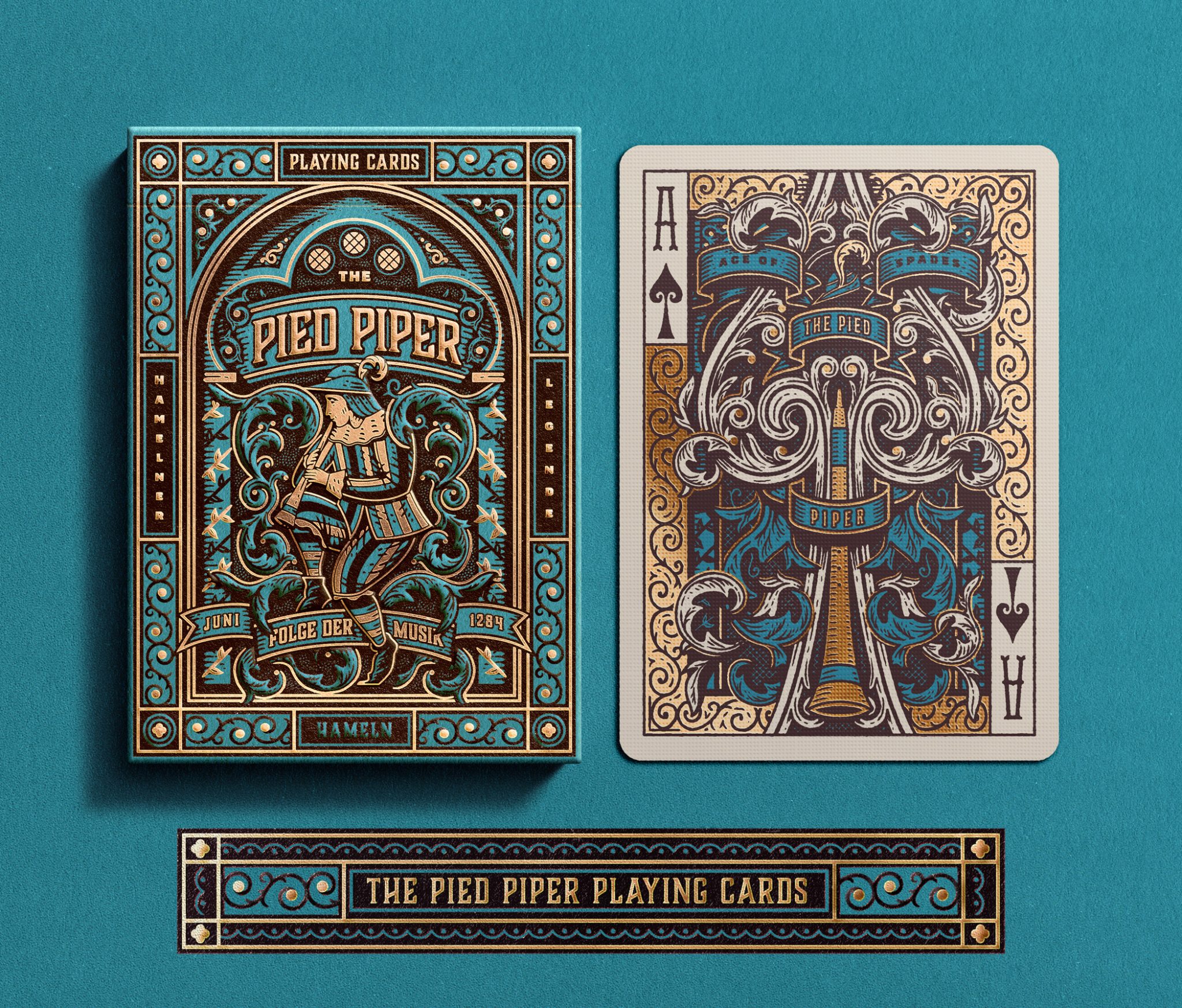 Pied Piper Playing Card – Packaging Of The World