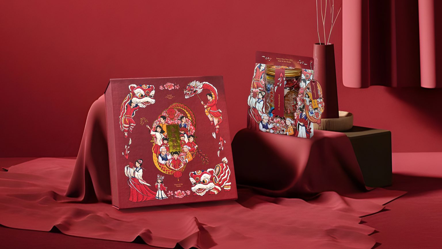 The HampersLand – Chinese New Year 2025 – Packaging Of The World
