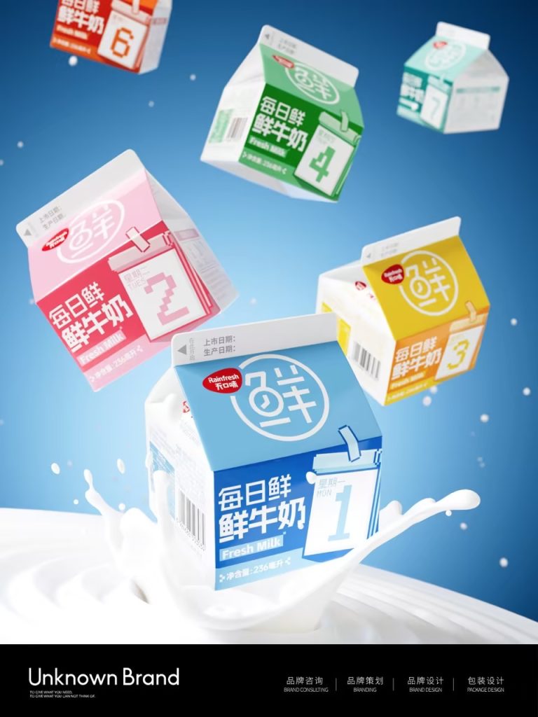 Rainfresh | Daily Fresh Milk – Packaging Of The World