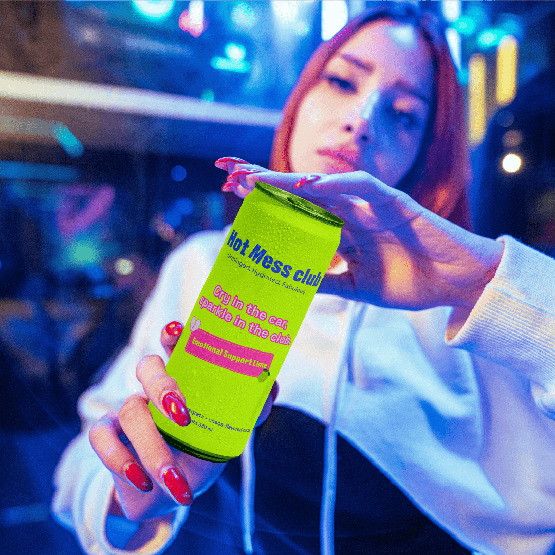 Hot Mess Club- Soda – Packaging Of The World
