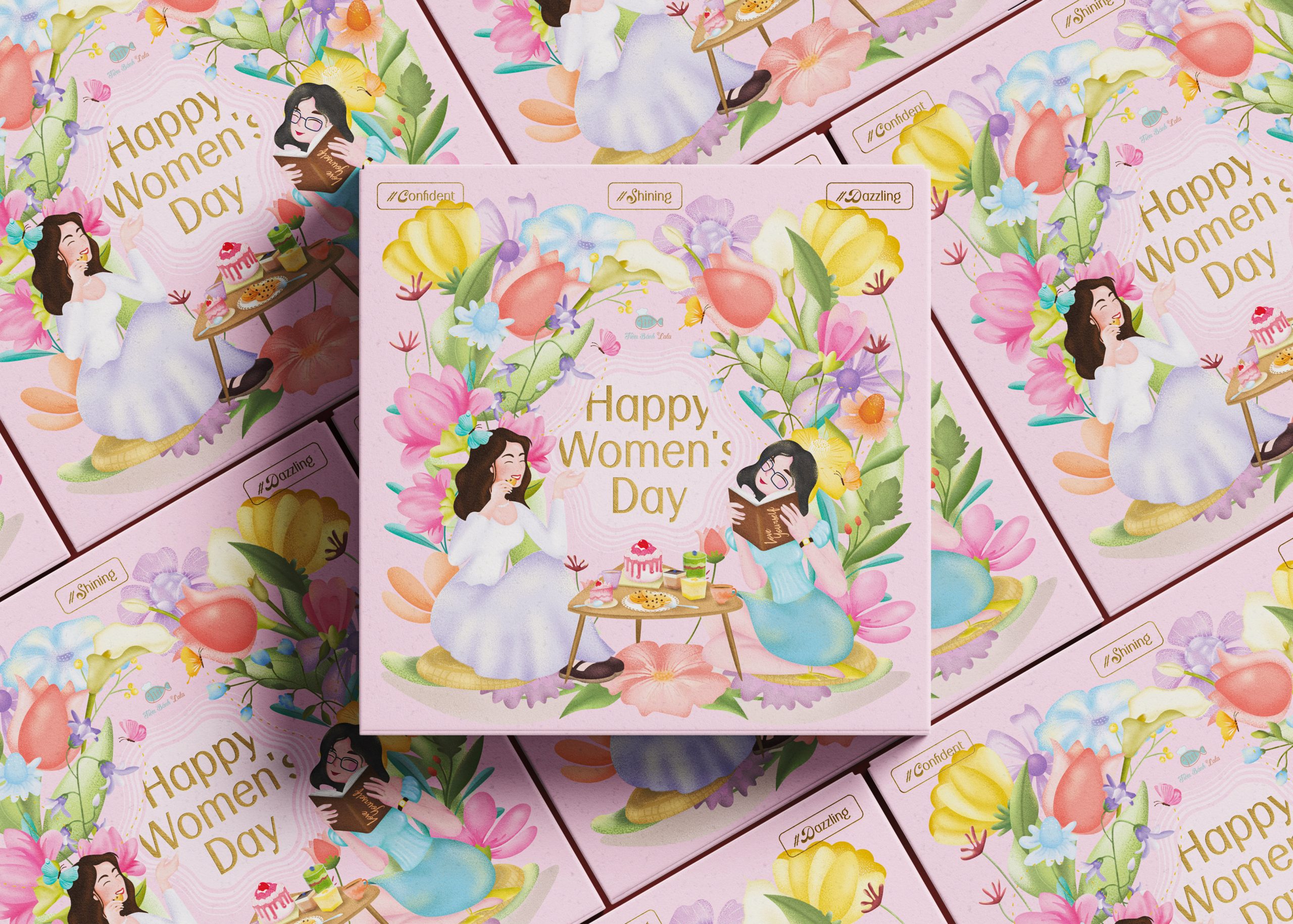 Lala Bakery | Happy women’s day Packaging – Packaging Of The World