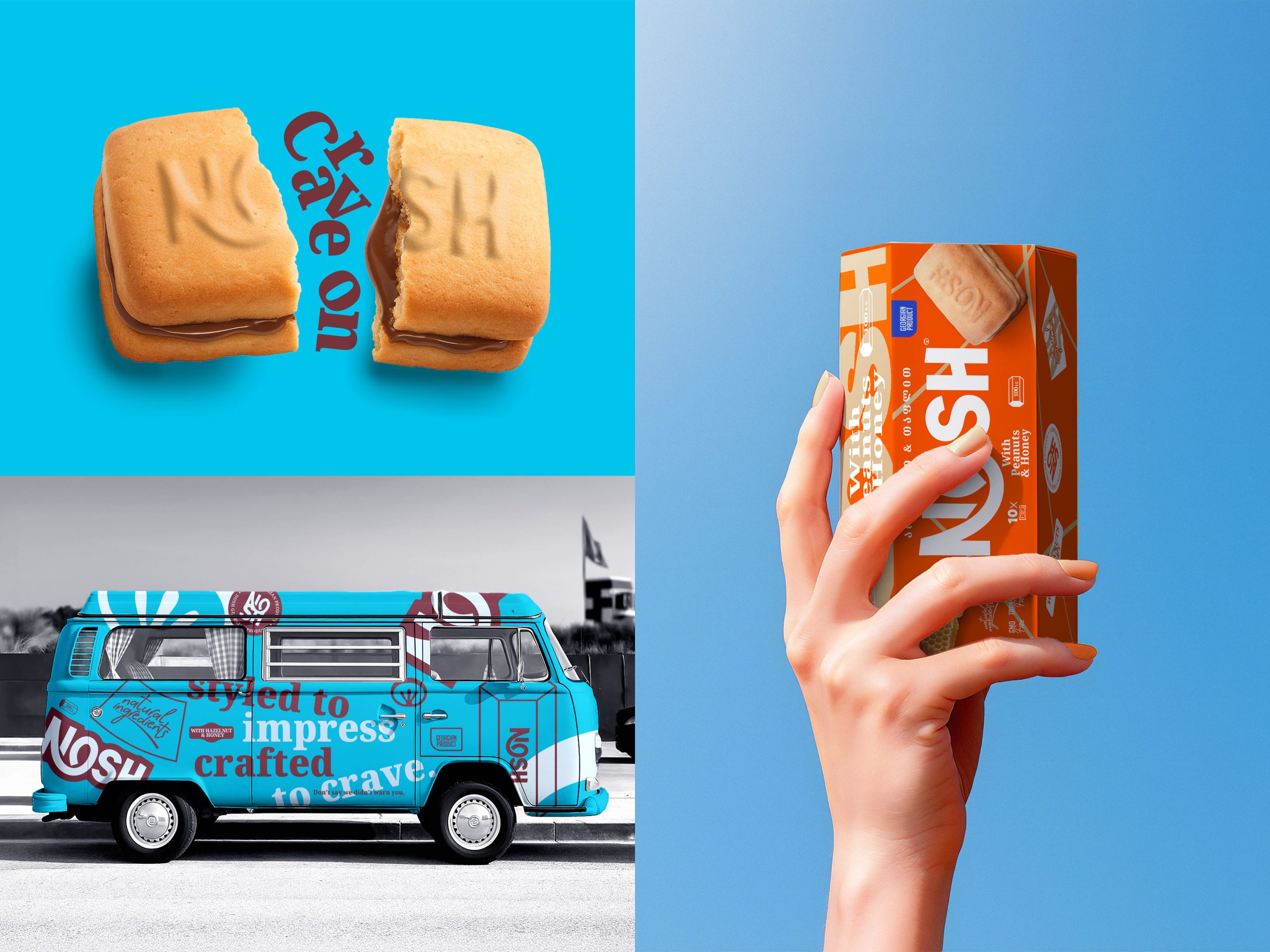 NOSH Biscuits – Packaging Of The World