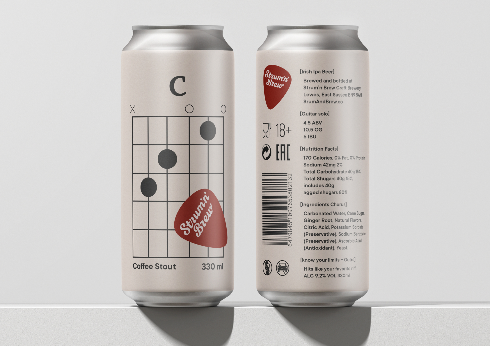 Strum’n’Brew craft beer – Packaging Of The World