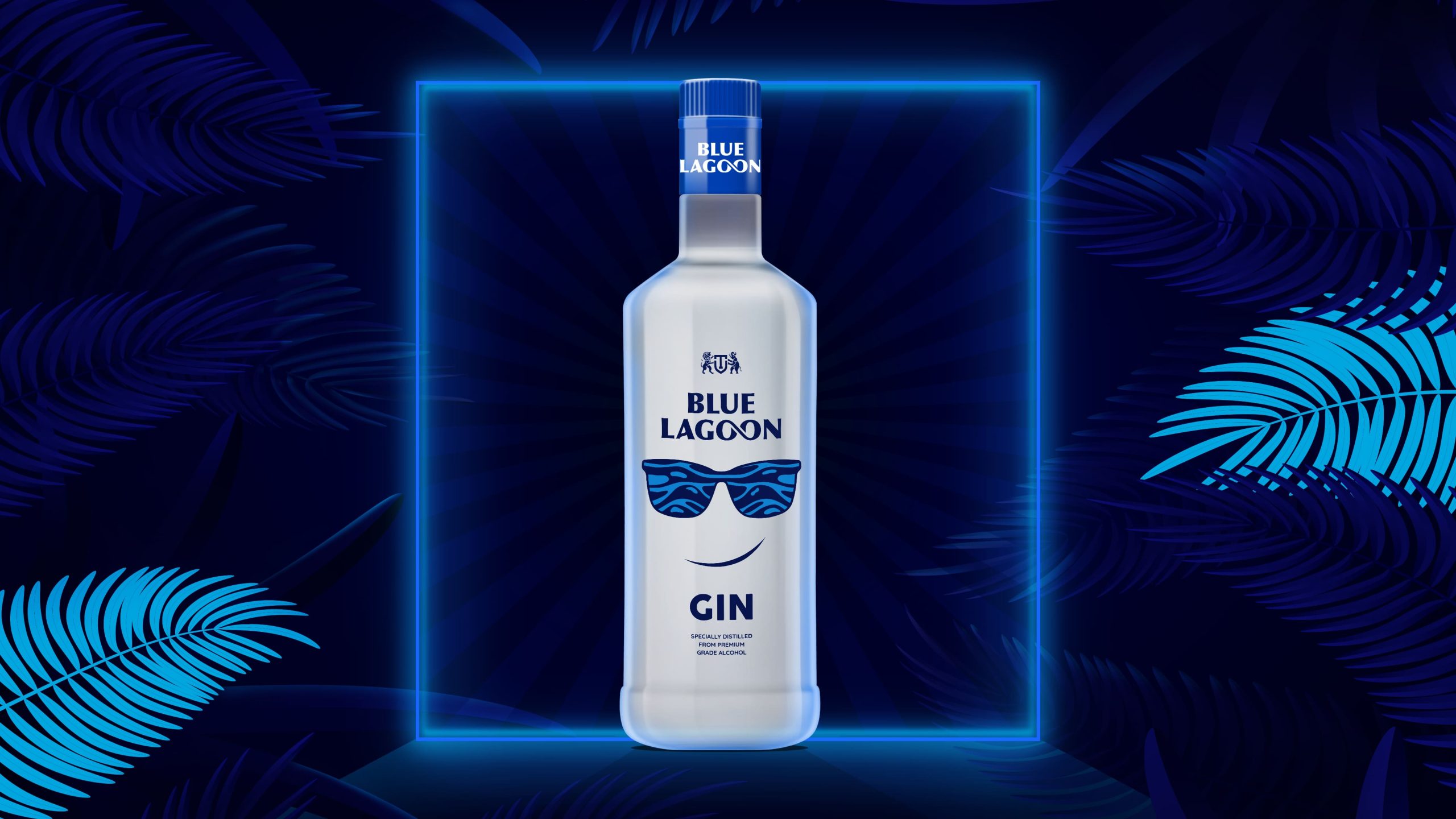 Blue Lagoon Gin – Packaging Of The World