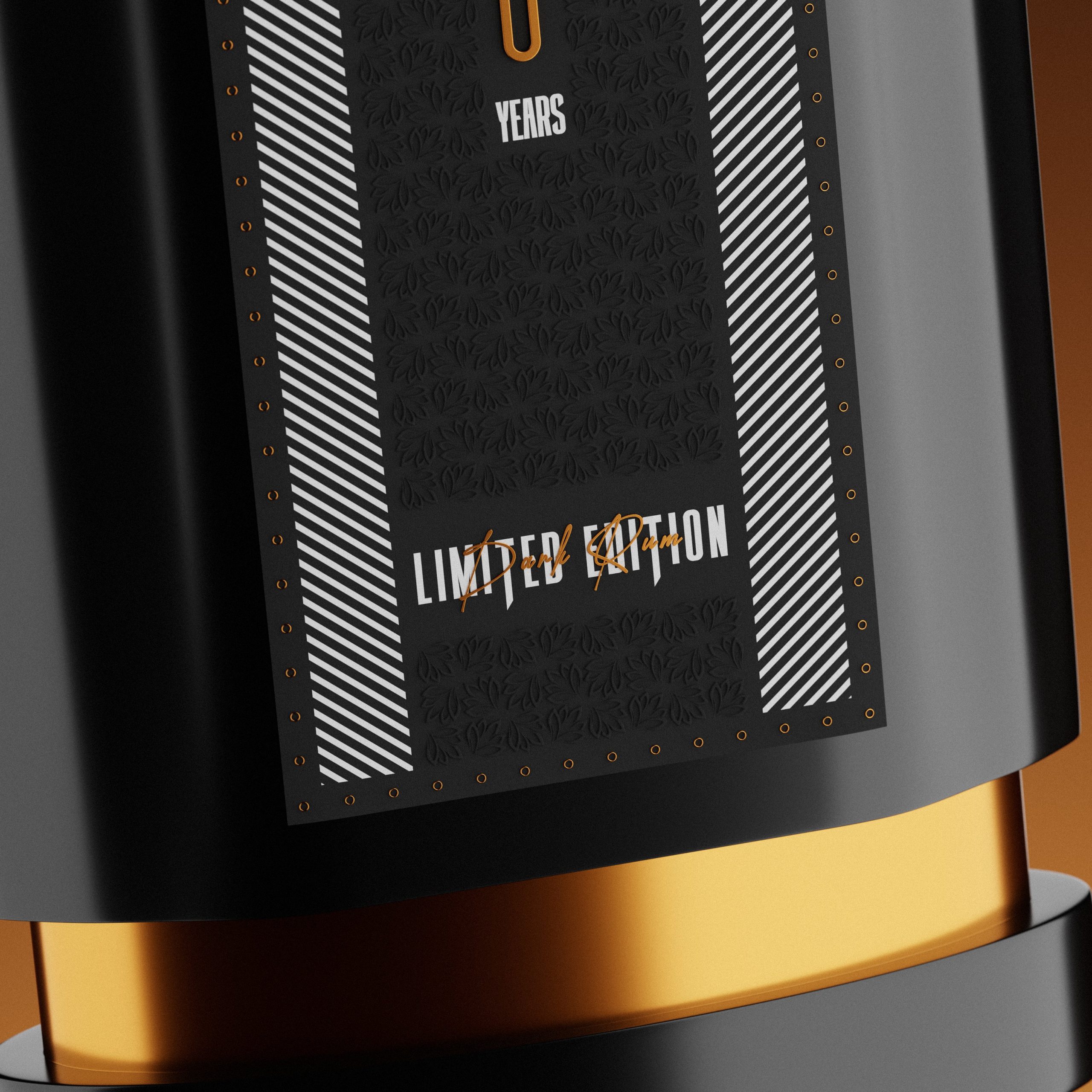 Terra Dark Rum · CGI – Packaging Of The World