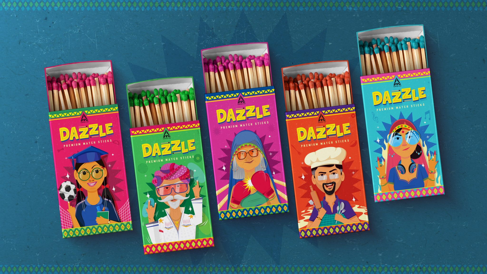 ITC Dazzle Matchbox – Packaging Of The World
