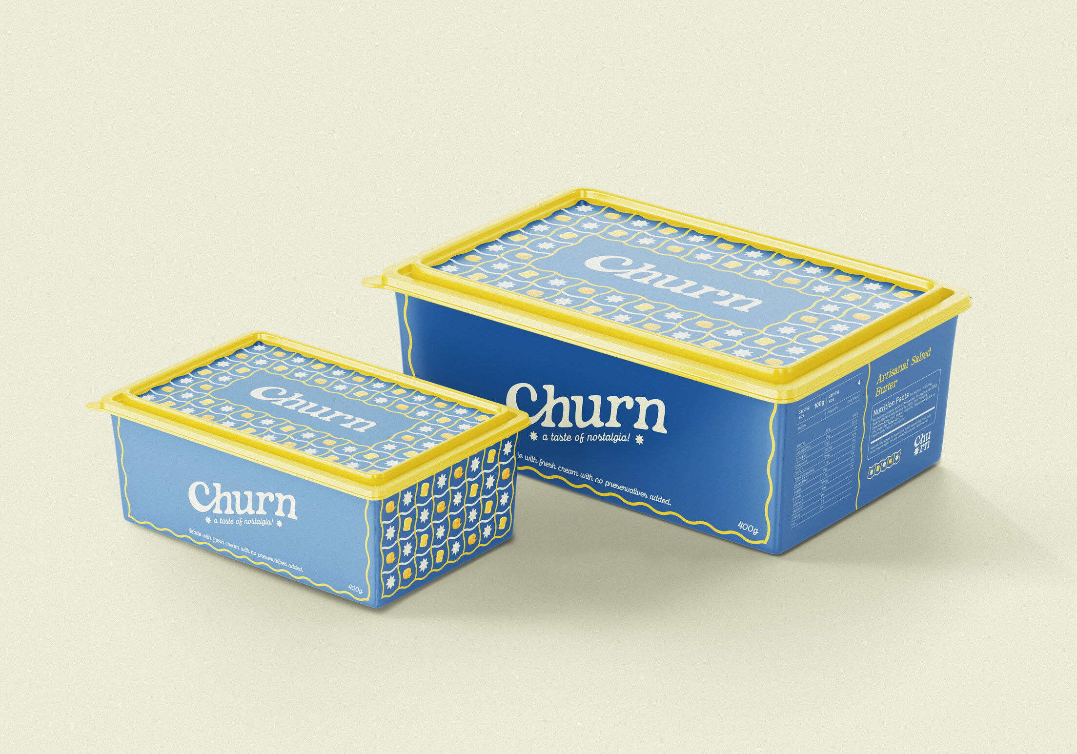 Churn | Nostalgic Butter 🧈 – Packaging Of The World
