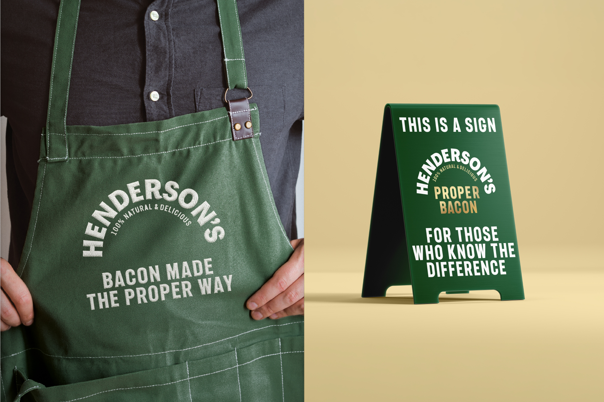 Henderson’s Proper Bacon refresh – Packaging Of The World