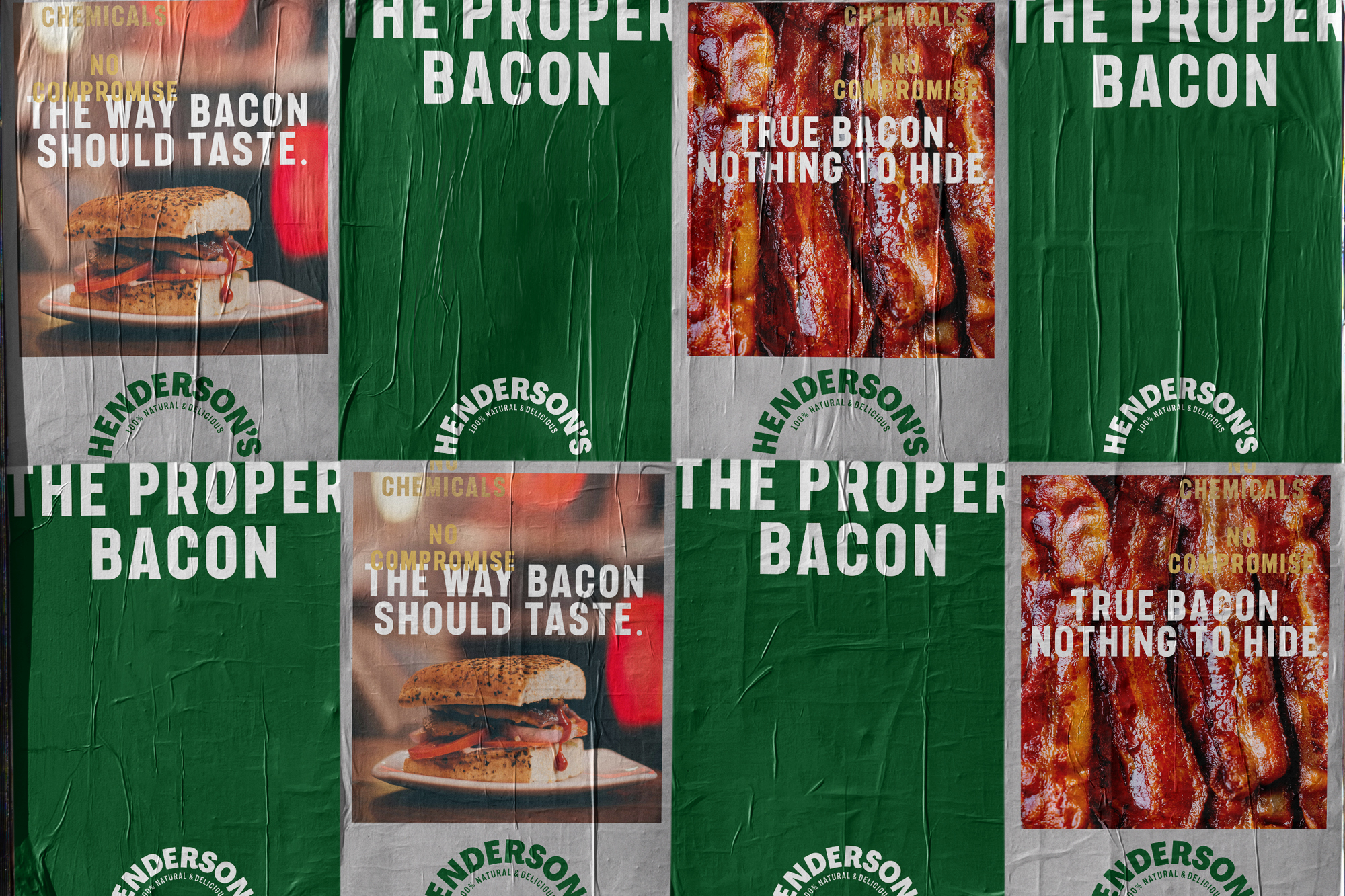 Henderson’s Proper Bacon refresh – Packaging Of The World
