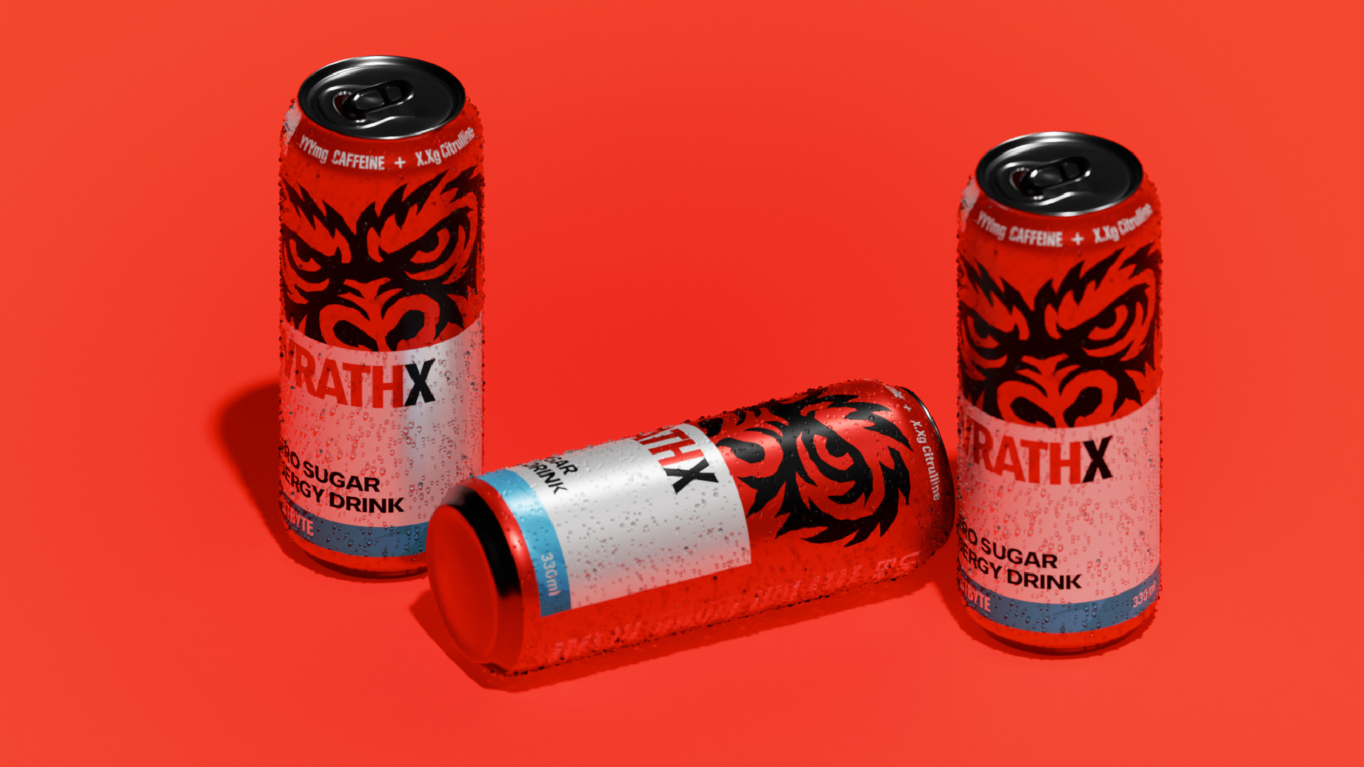 WrathX – Energy Drink – Redesign – Packaging Of The World
