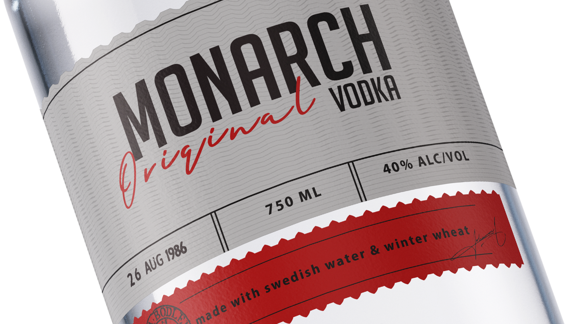 MONARCH VODKA – Packaging Of The World