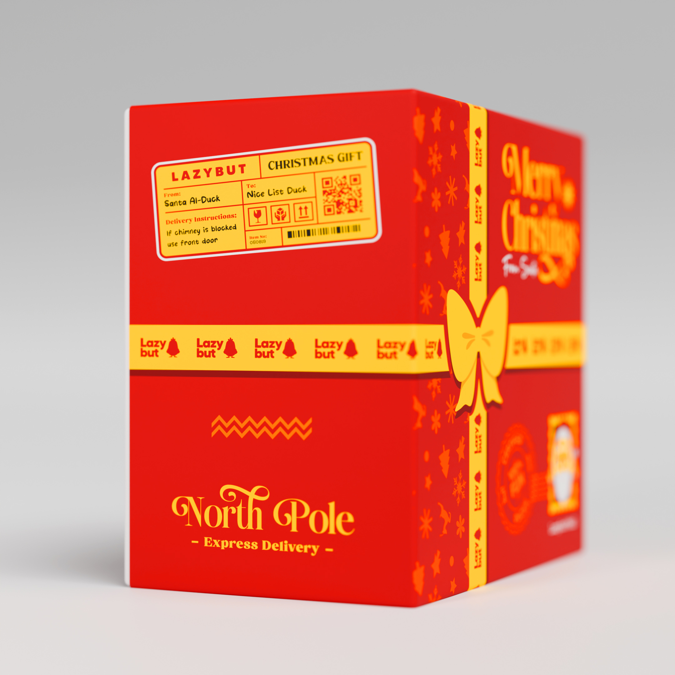 Santa’s Gift Box – Lazybut’s Christmas Packaging – Packaging Of The World