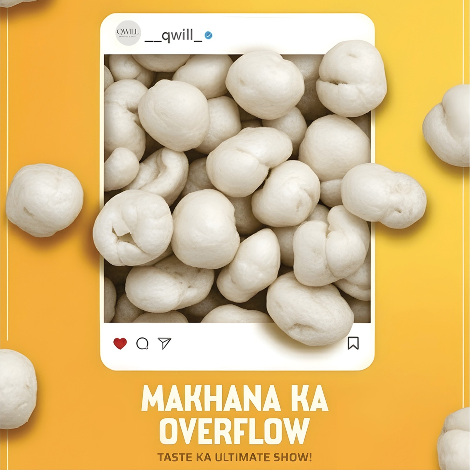 Qwill makhana – Packaging Of The World