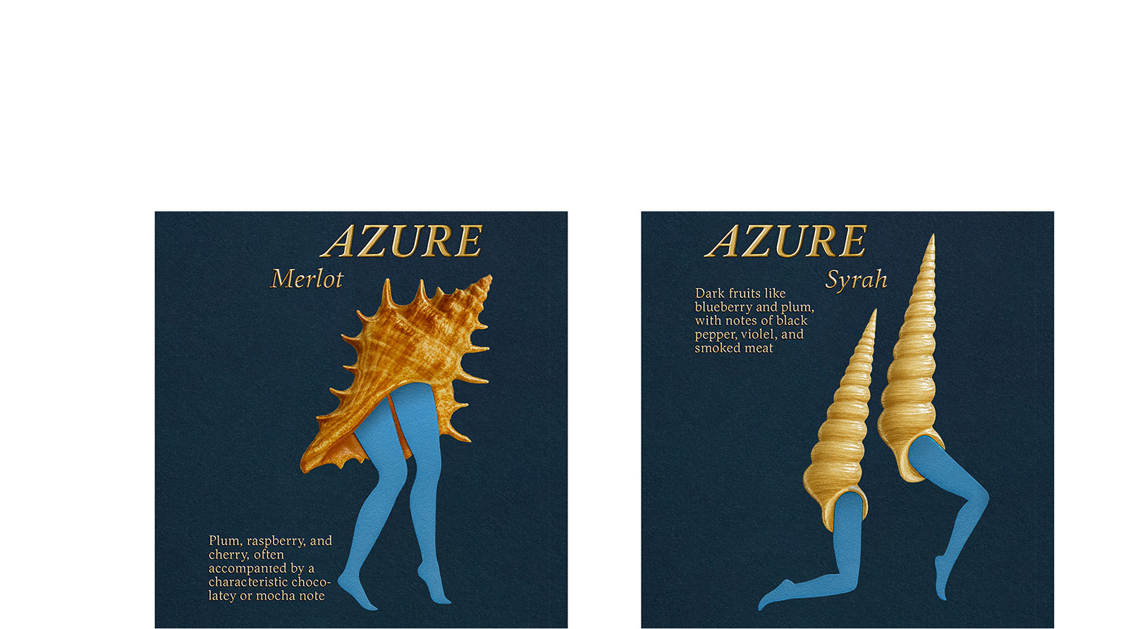 AZURE Wine: The Summer and Lightness of the Mediterranean – Packaging ...